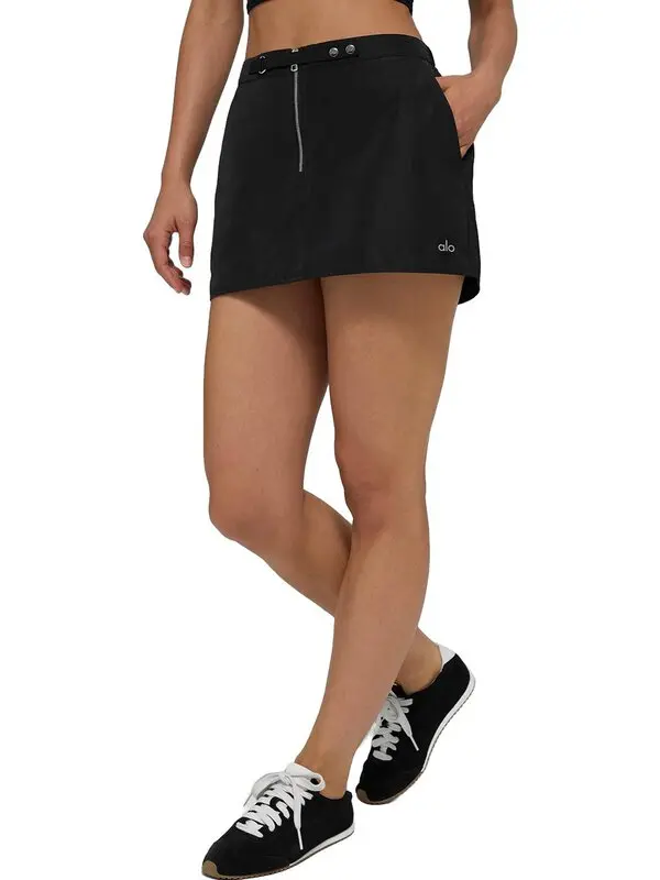 Alo Yoga Work It Mini Skirt - Black