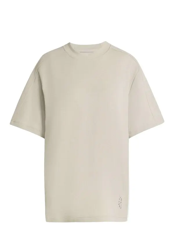 Stella McCartney Oversized Logo T-shirt - Gray