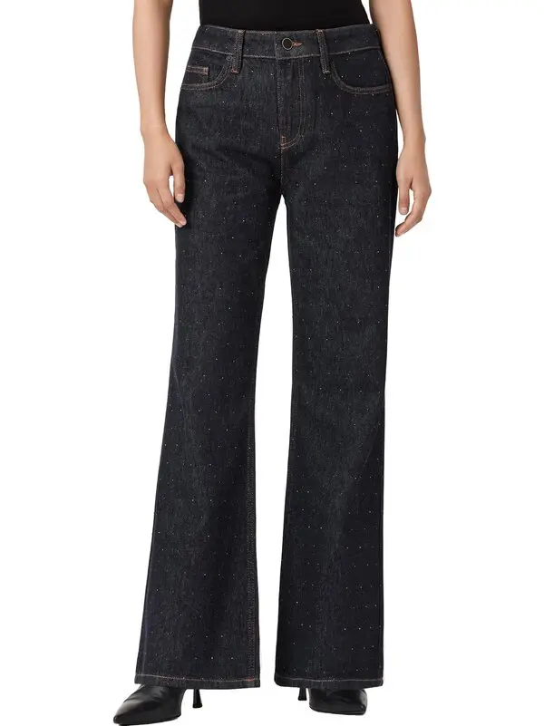 ALLSAINTS Ember Sparkle Embellished Jeans - Blue