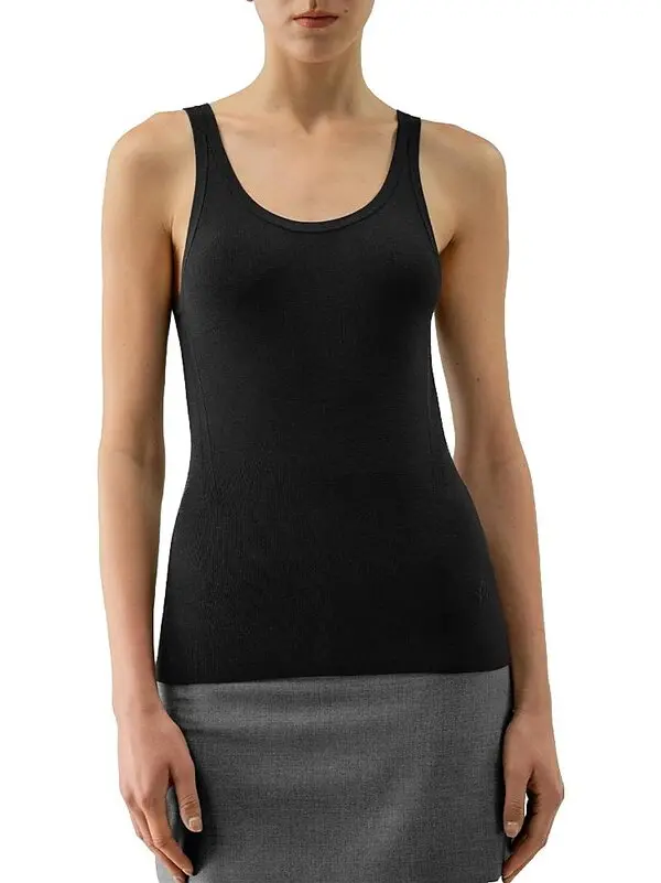 Lilysilk Basic Silk Tank Top - Black