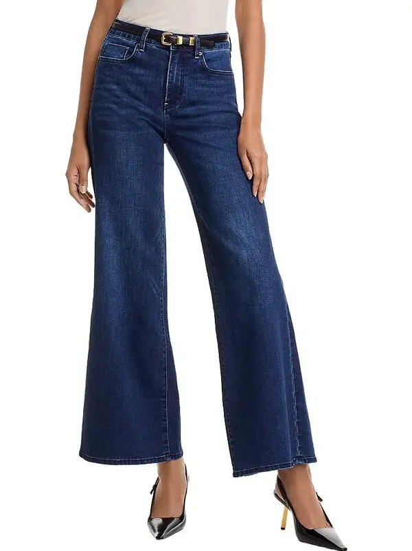 Aqua Wide Leg Jean Exclusive - Indigo