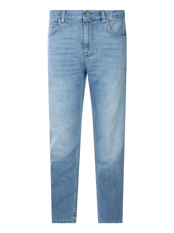 Eleventy Cotton Denim Jeans - Zucchero