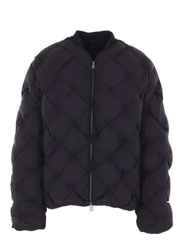 REPRESENT Oversized Padded Jacket - Jet Black