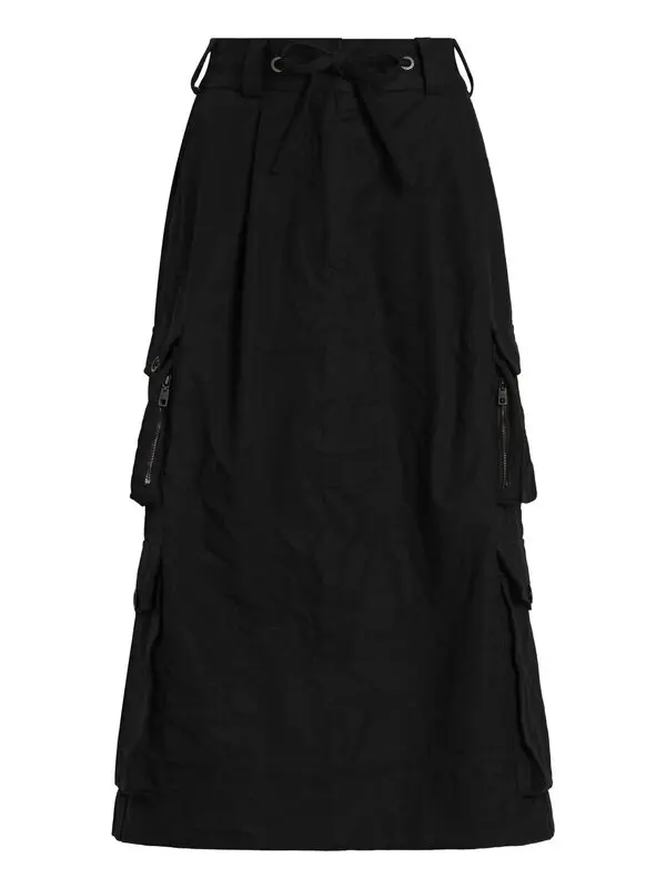 Dolce & Gabbana Cotton Cargo Skirt - Black