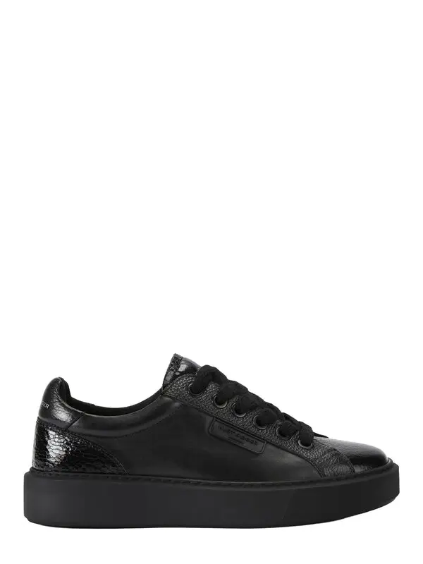 Kurt Geiger Leather Albion Sneakers - Black