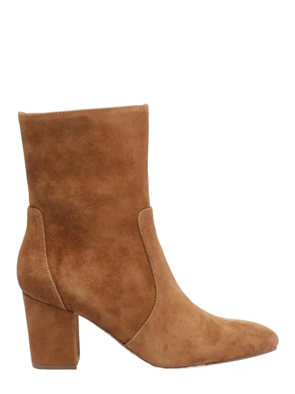 Steve Madden Crossbar Pump Booties - Brown