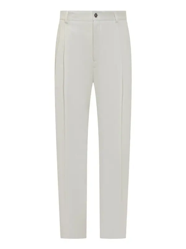 Givenchy Cotton Straight-leg Pants - White
