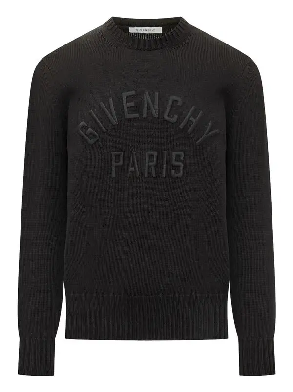 Givenchy Sweater With Logo - Black