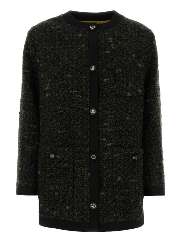 Gucci Boucle Overcoat - Multicoloured