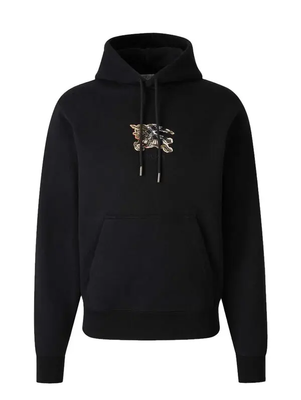 Burberry Hooded Sweatshirt - Black