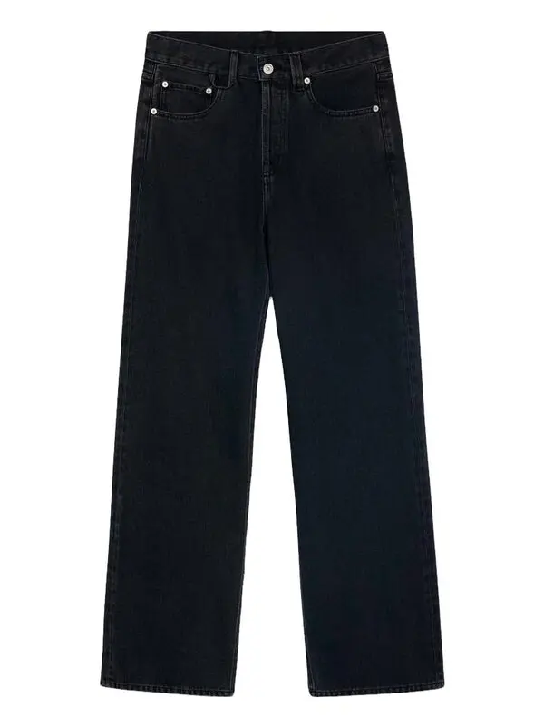 Jacquemus Straight Jeans De-nîmes - Black
