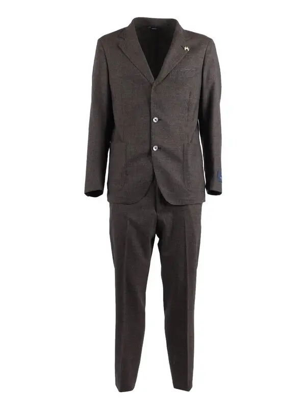 TOMBOLINI Single-breasted Suit - Brown