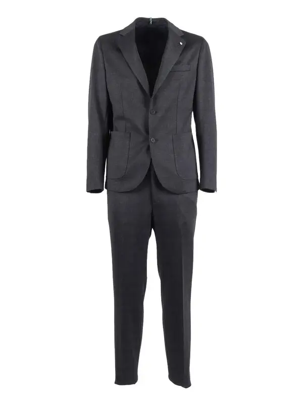 L.B.M. 1911 Single-breasted Suit - Gray