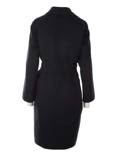 10 CORSO COMO Wrap Coat - Black