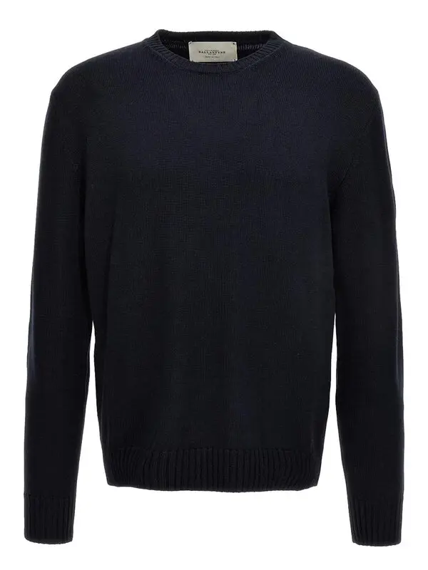 BALLANTYNE Merino Wool Sweater - Blue