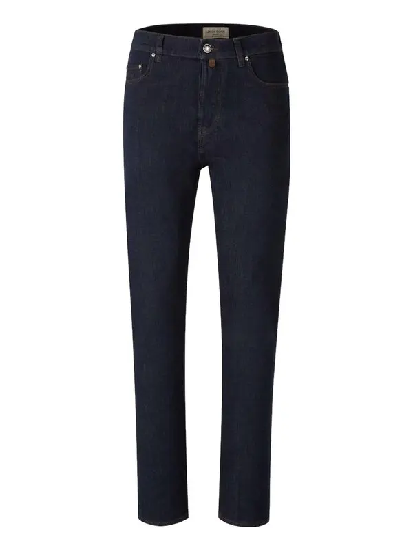 Jacob Cohen Straight Leg Jeans - Dark Denim Blue