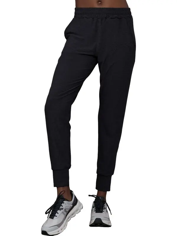 Carbon38 Soft Luxe Jogger - Heather Black