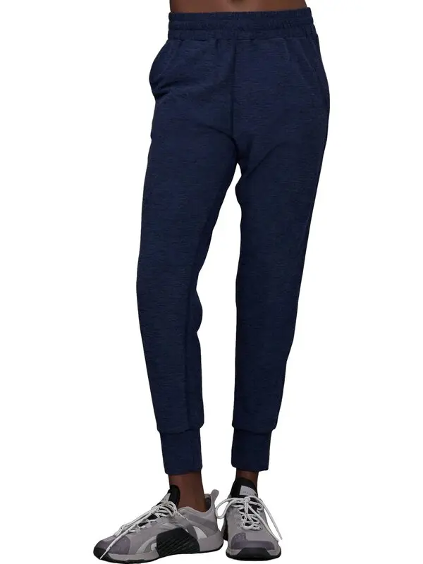 Carbon38 Soft Luxe Jogger - Heather Navy Blazer