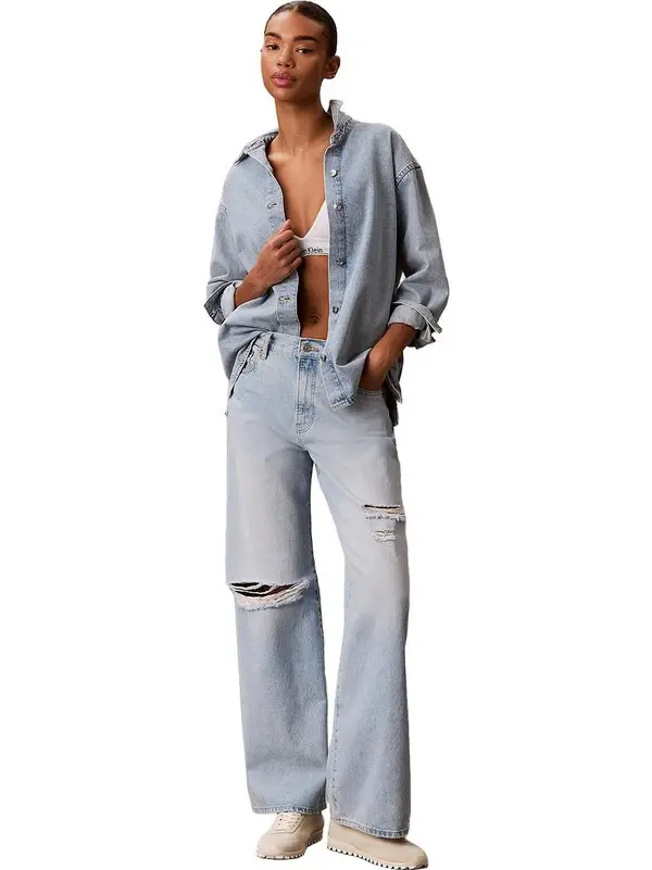 Calvin Klein Wide Leg Jeans - Worn Venice