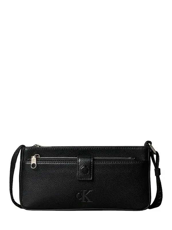 Calvin Klein Slim Phone Crossbody Bag - Black