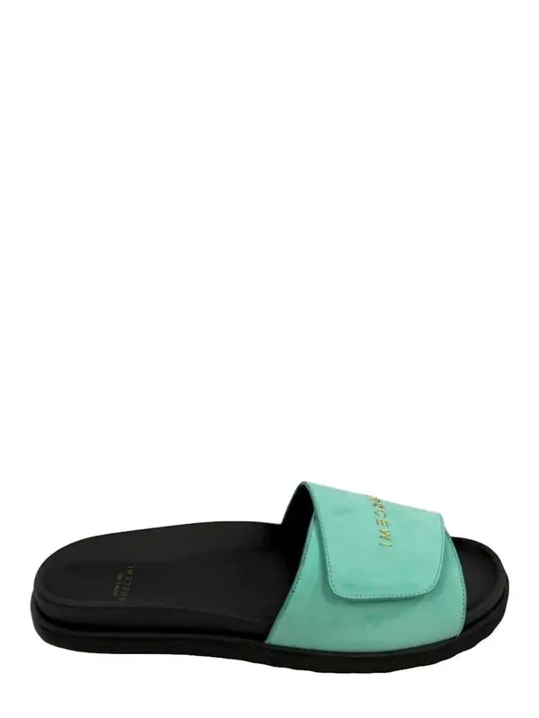 Buscemi Scratch Slide - Turquoise