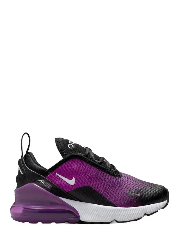 Nike Air Max 270 Sneakers - Black/vivid Purple/white