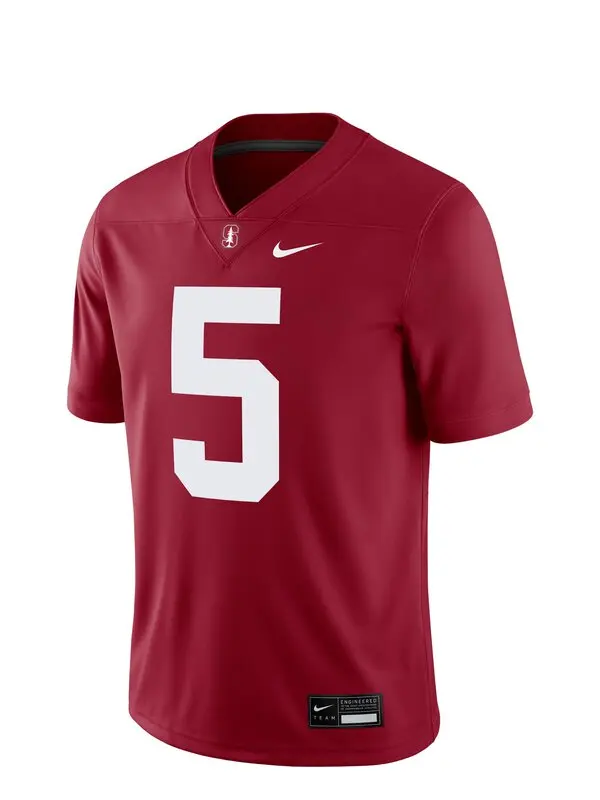 Nike Christian Mccaffrey Stanford Game Jersey - Red
