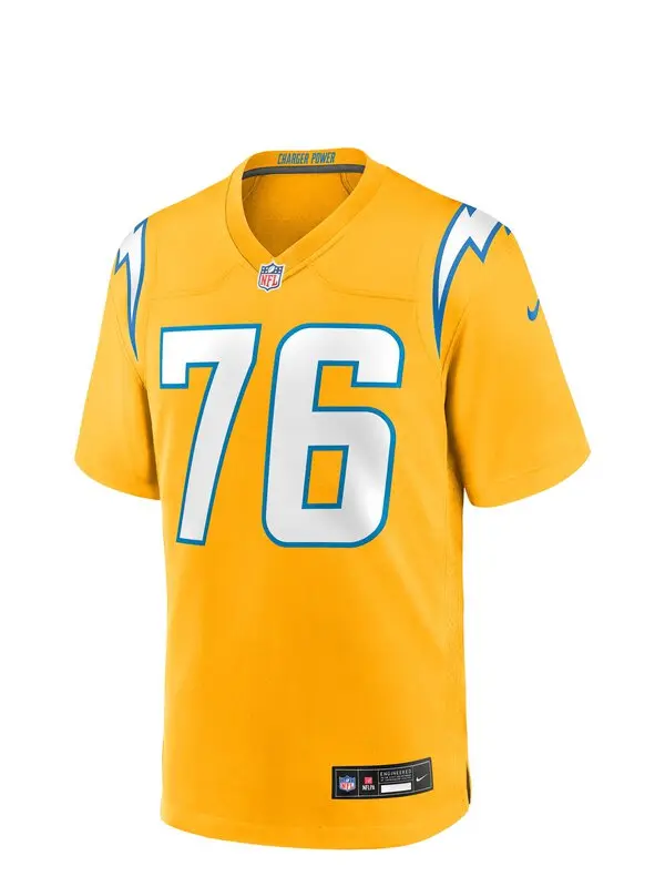 Nike Joe Alt Los Angeles Chargers Nfl Game Jersey - Yellow