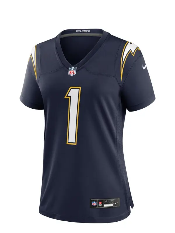 Nike Quentin Johnston Los Angeles Chargers Nfl Game Jersey - Blue