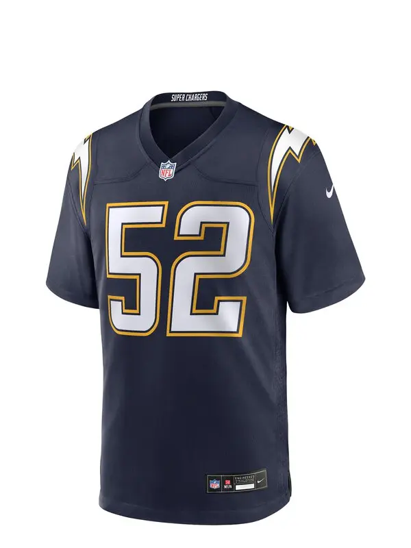 Nike Khalil Mack Los Angeles Chargers Nfl Game Jersey - Blue