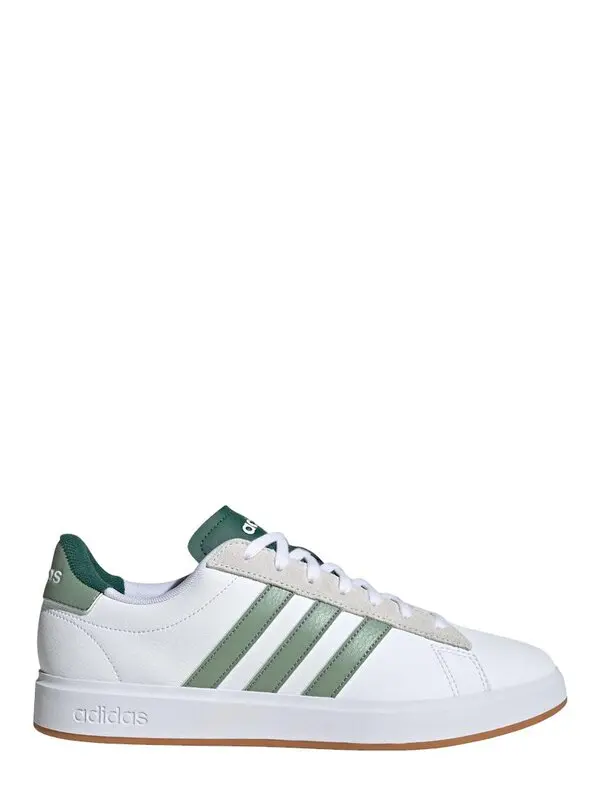 Adidas Grand Court 2.0 Sneakers - Cloud White/silver Green/collegiate Green