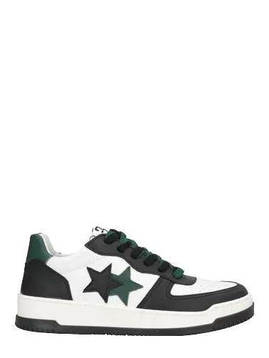 2STAR Leather Low-top Sneakers - White