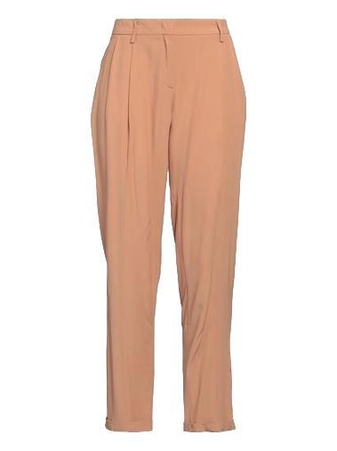 TRUSSARDI Tapered Viscose Acetate Pants - Camel