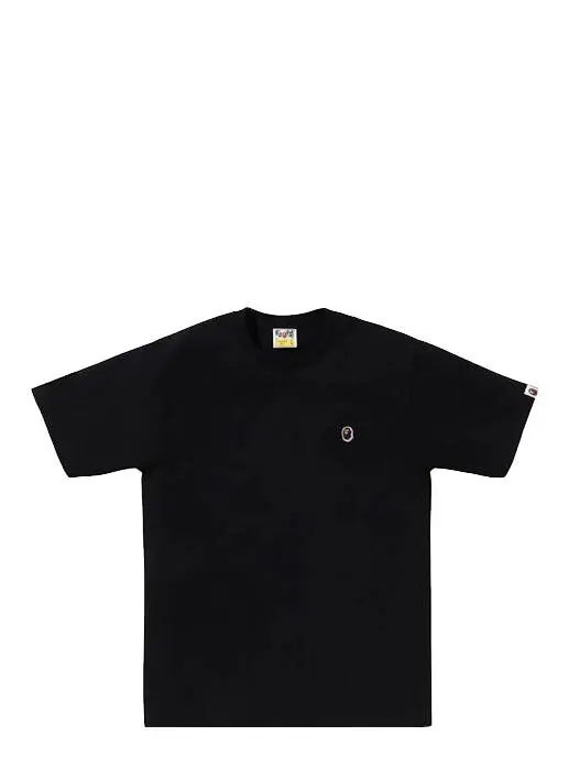 A BATHING APE One Point Tee Shirt - Black