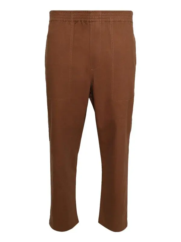BODE Twill Track Pants - Brown