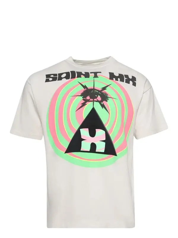 SAINT MXXXXXX Saint Mx Short Sleeve Tee - White