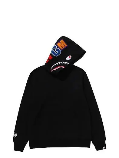 BAPE Shark Pullover Hoodie - Black