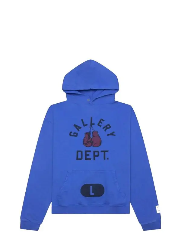 GALLERY DEPT. Boxing Merch Hoodie - Royal Blue