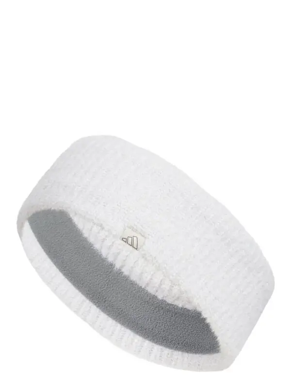Adidas Lifestyle Fuzzy Headband - White / Beige / Grey