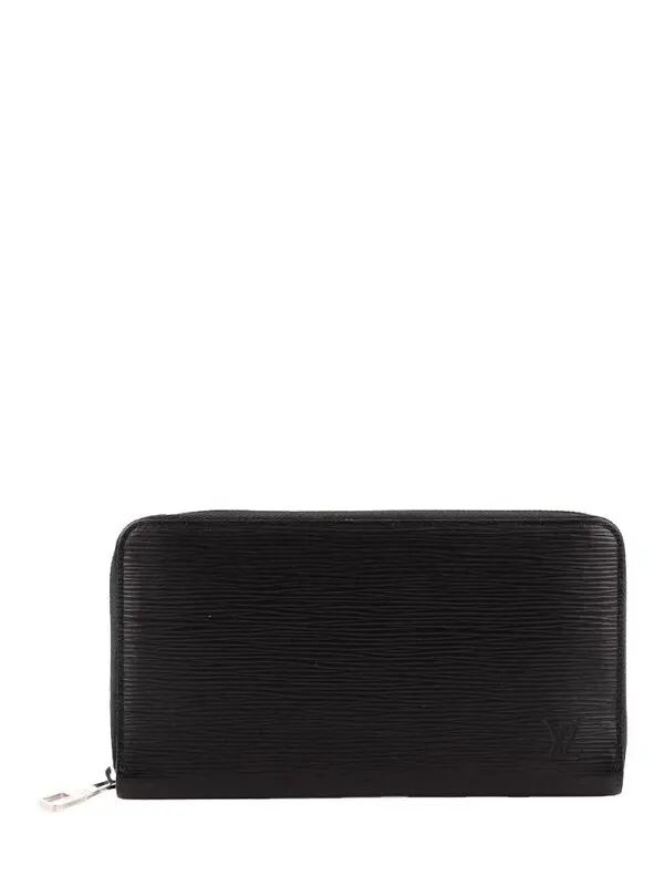 LOUIS VUITTON Zippy Organizer Epi - Black