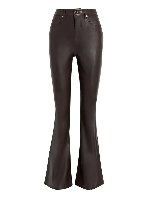 Veronica Beard Beverly Flared Pants - Chocolate