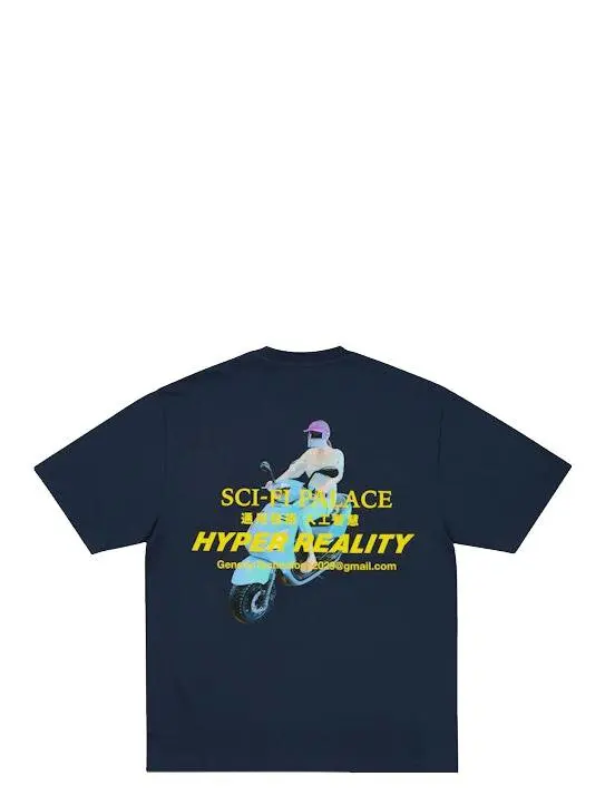 PALACE Scifi Fantasy Email T-shirt - Navy Blue
