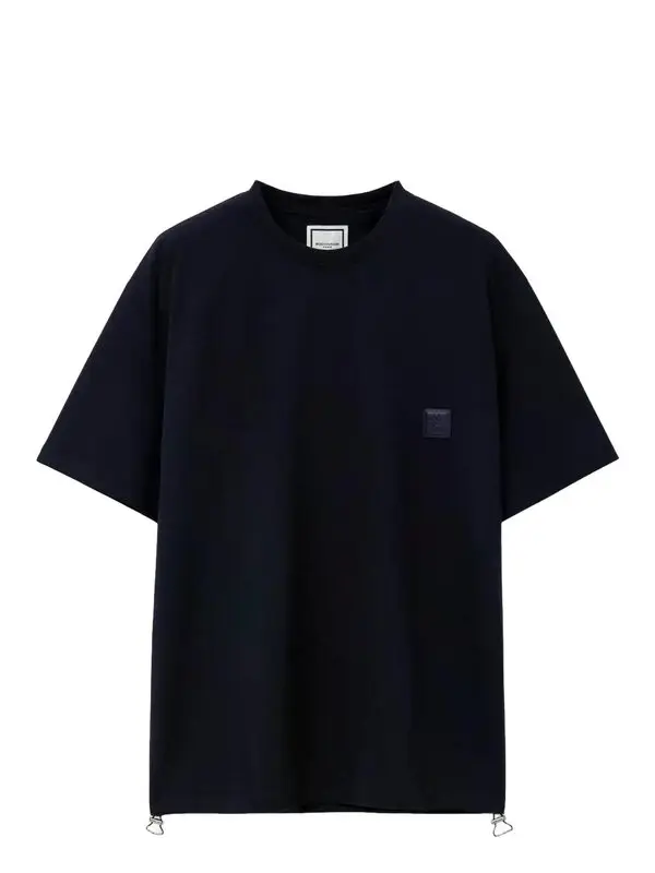 WOOYOUNGMI Logo-patch T-shirt - Blue