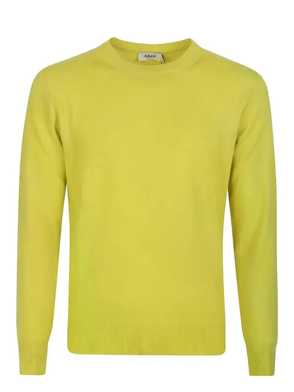 Altea Cashmere Crew-neck Sweater - Green