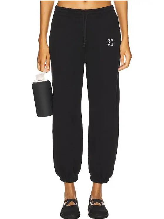 PORT DE BRAS Aya Jogger - Black