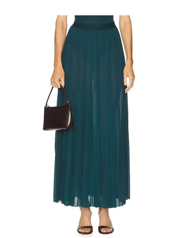 Ronny Kobo Mist Skirt - Deep Teal