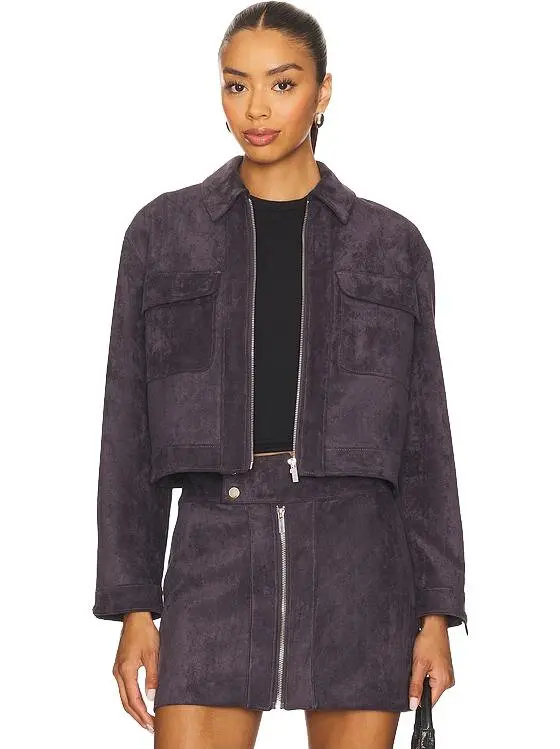 Amanda Uprichard Becker Jacket - Graphite