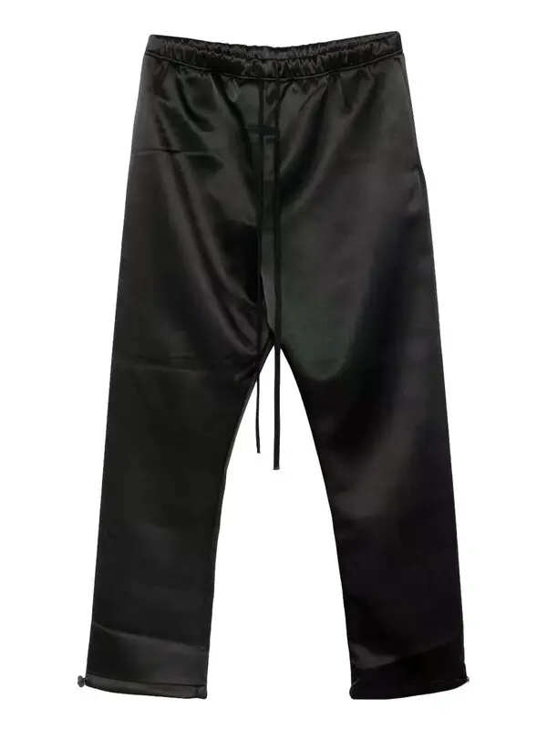 Fear Of God Drawstring Satin Trousers - Black