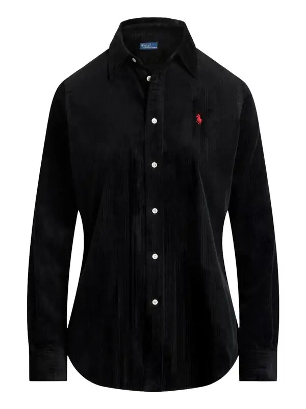 Polo Ralph Lauren Corduroy Long-sleeve Shirt - Black