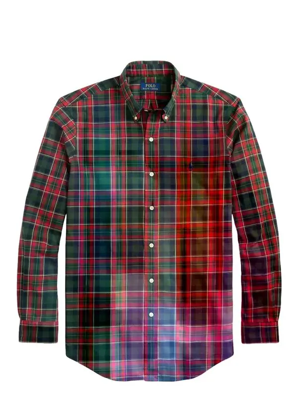 Polo Ralph Lauren Long-sleeve Plaid Shirt - Red